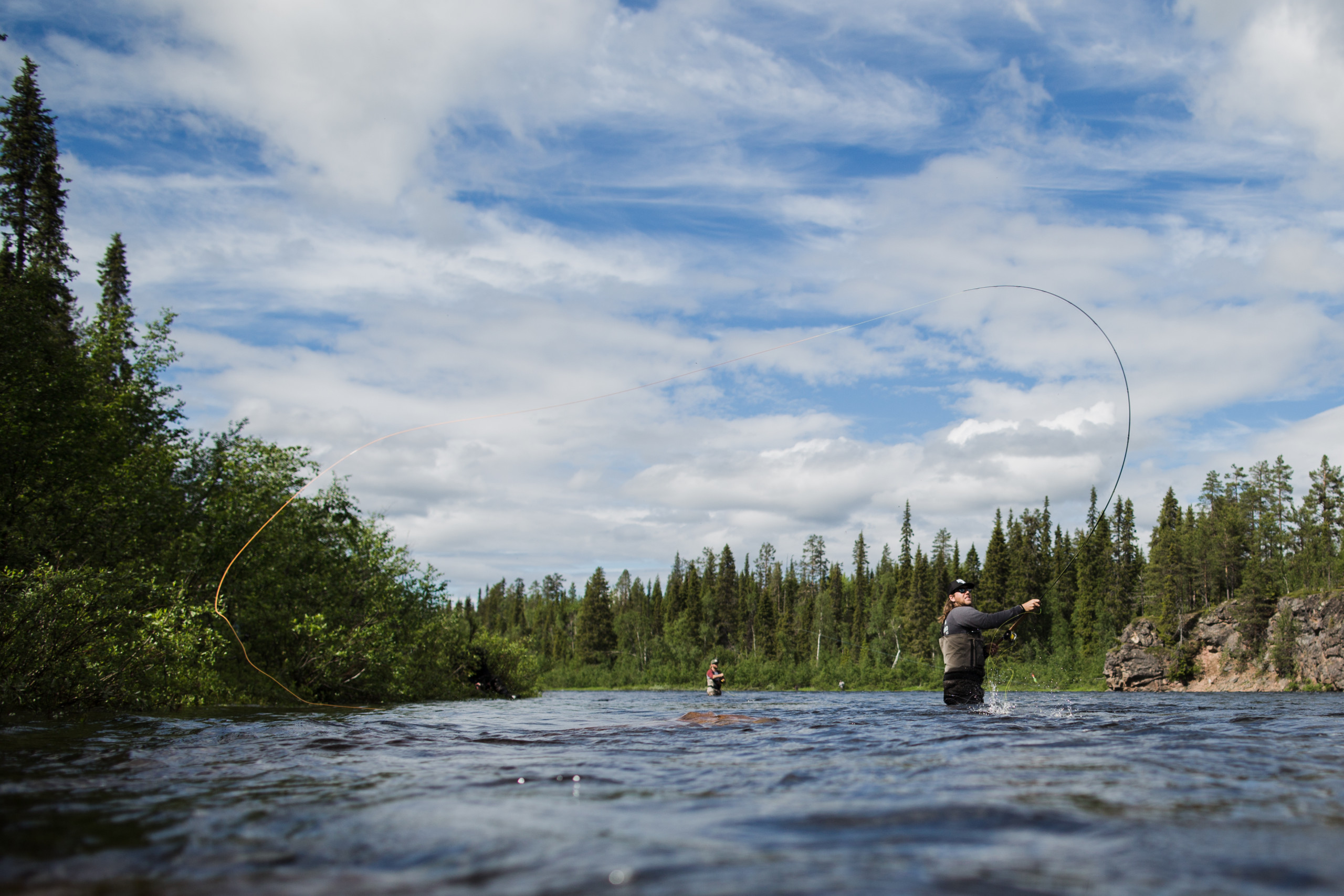 Baltic salmon fishing in Lainio River – Heart of Lapland